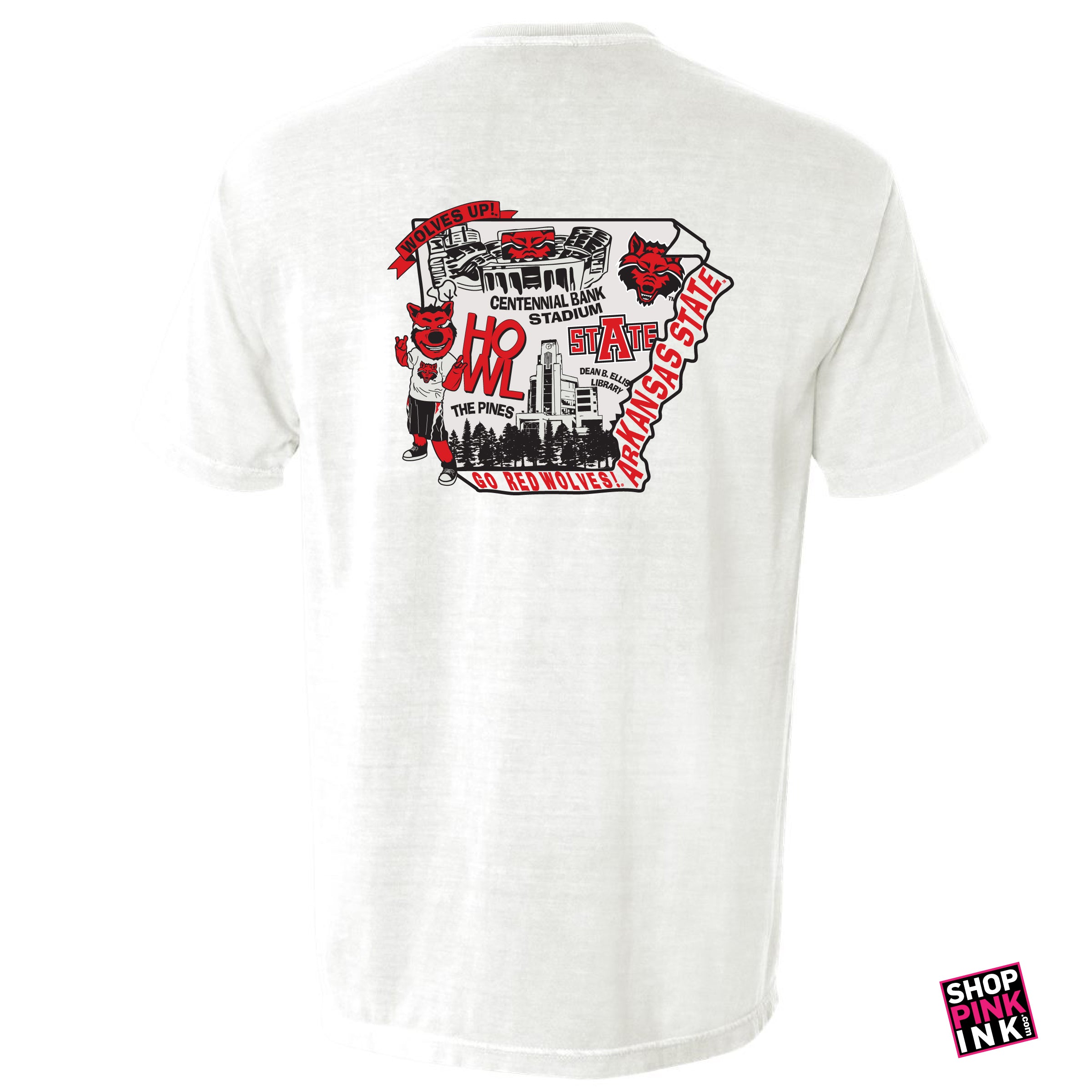 ASTATE - Arkansas Howl - PI 23542 – Shop Pink Ink