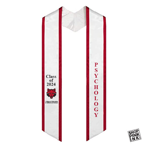 ASTATE - Psychology - Graduation Stole – Shop Pink Ink